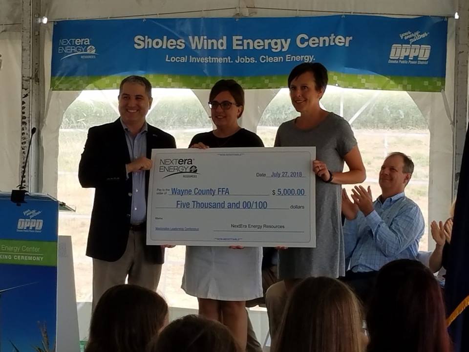 NextEra, OPPD Break Ground For Sholes Wind Energy Center | WDN – Wayne ...