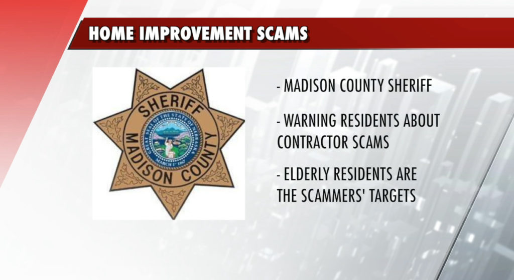 Madison County Warning About Contractor Scams | WDN – Wayne Daily News ...