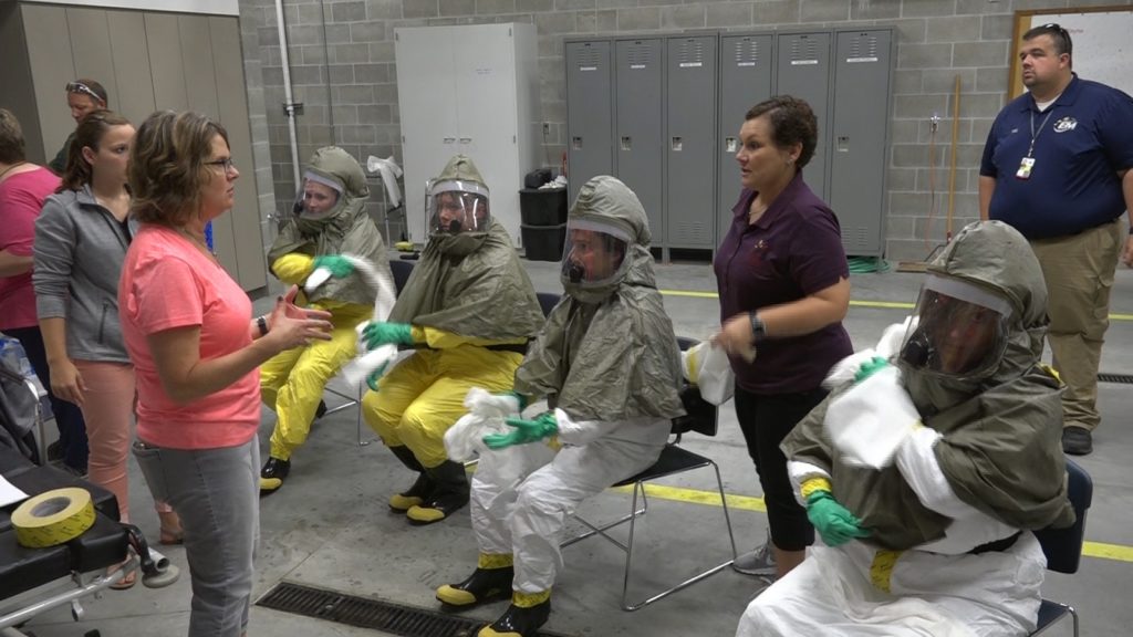 Decontamination Exercise Provides Further Training For PMC Staff ...