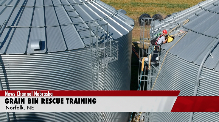 Norfolk FD Trains for Grain Bin Rescues | WDN – Wayne Daily News ...