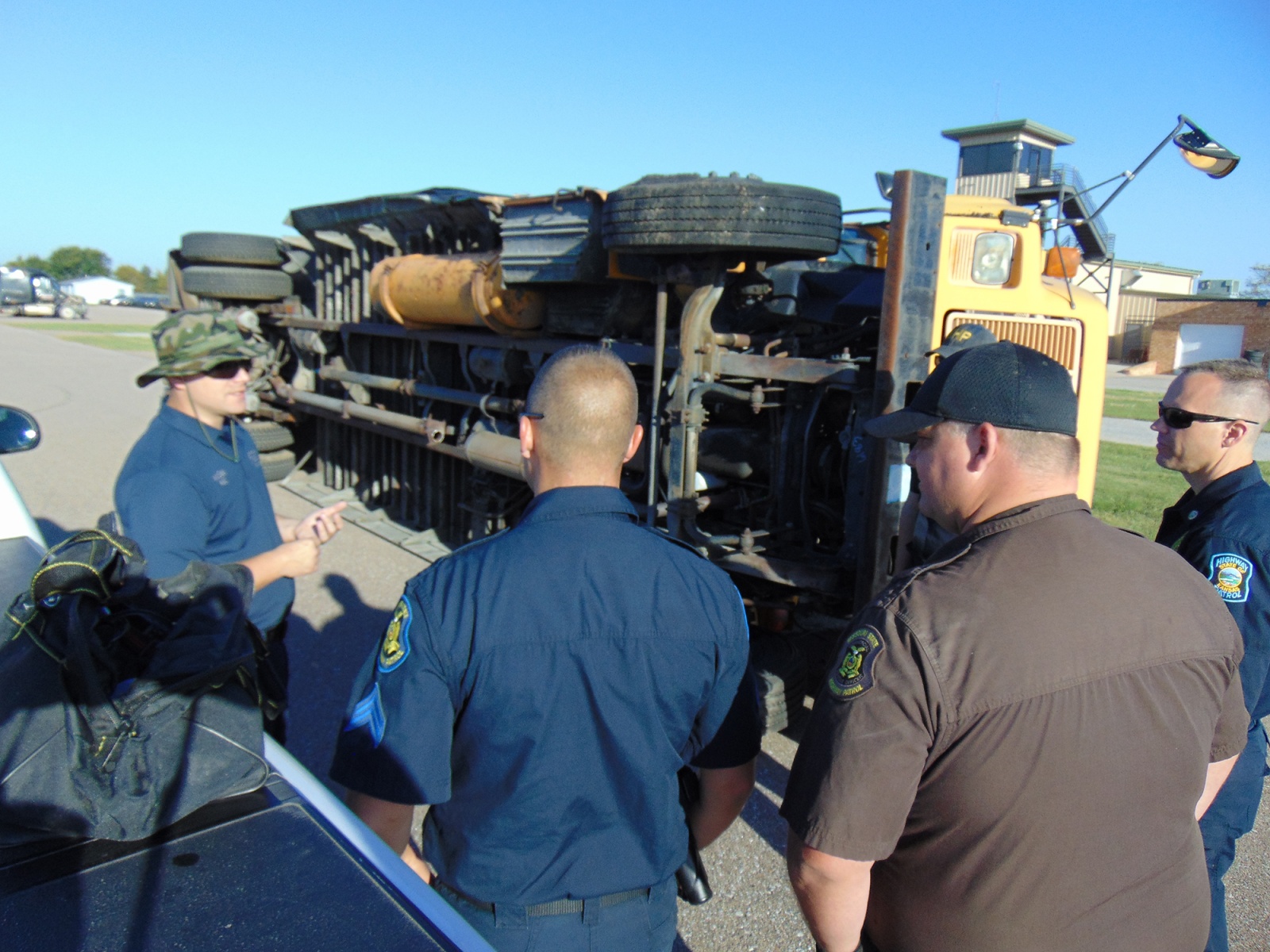 NSP Conducts Post-Crash Inspection Training For Troopers, Officers From ...