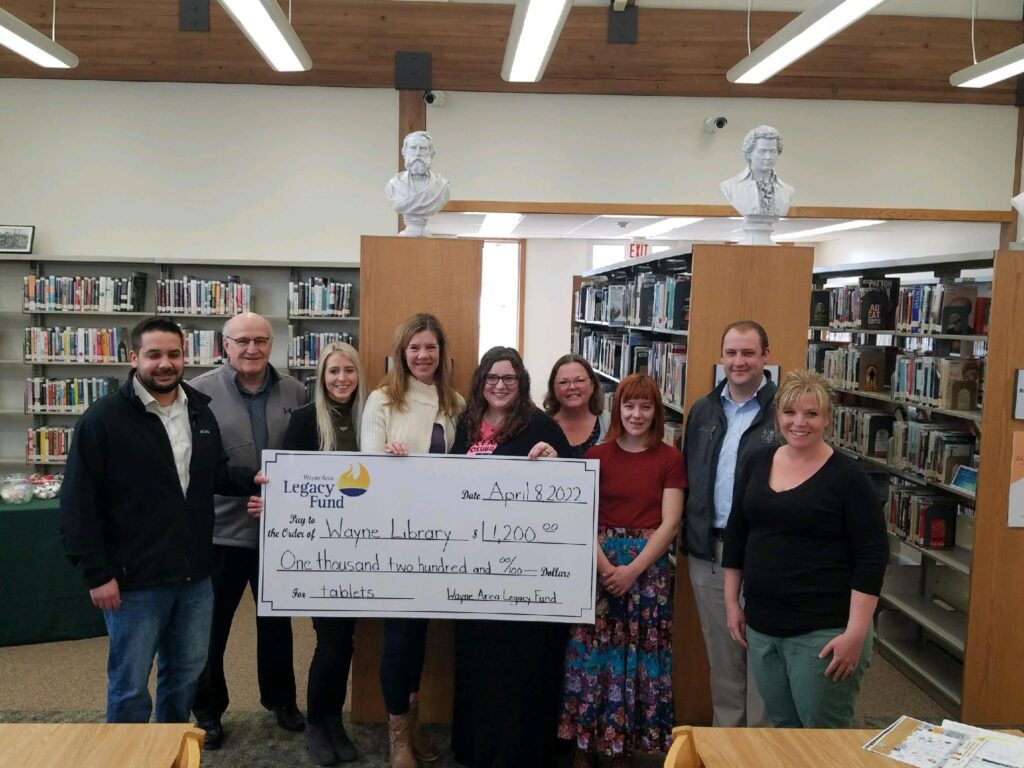 Wayne Public Library To Purchase Tablets With Support From Wayne Area ...