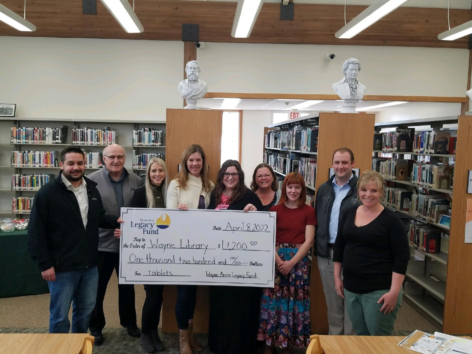 Wayne Public Library To Purchase Tablets With Support From Wayne Area ...