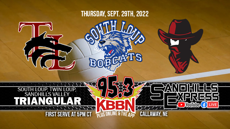 High School Volleyball on KBBN – South Loup Triangular | WDN – Wayne ...
