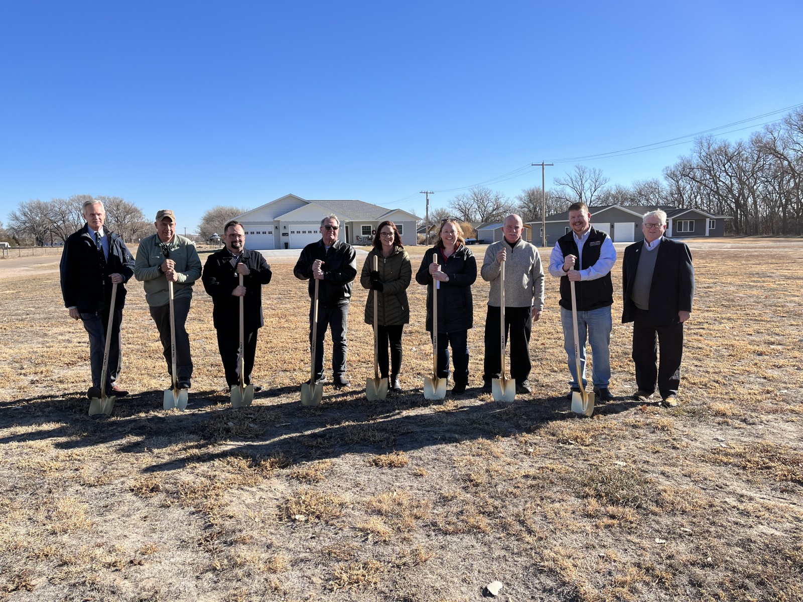 Callaway Collaboration Breaks Ground On New Home Wdn Wayne Daily News Wayne Nebraska