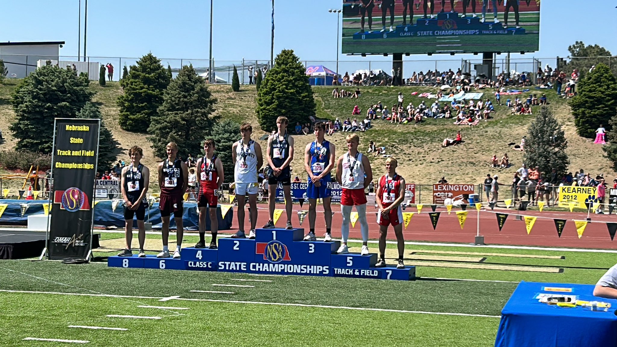 State Track & Field Championship Final Day Headquarters For Area Class ...