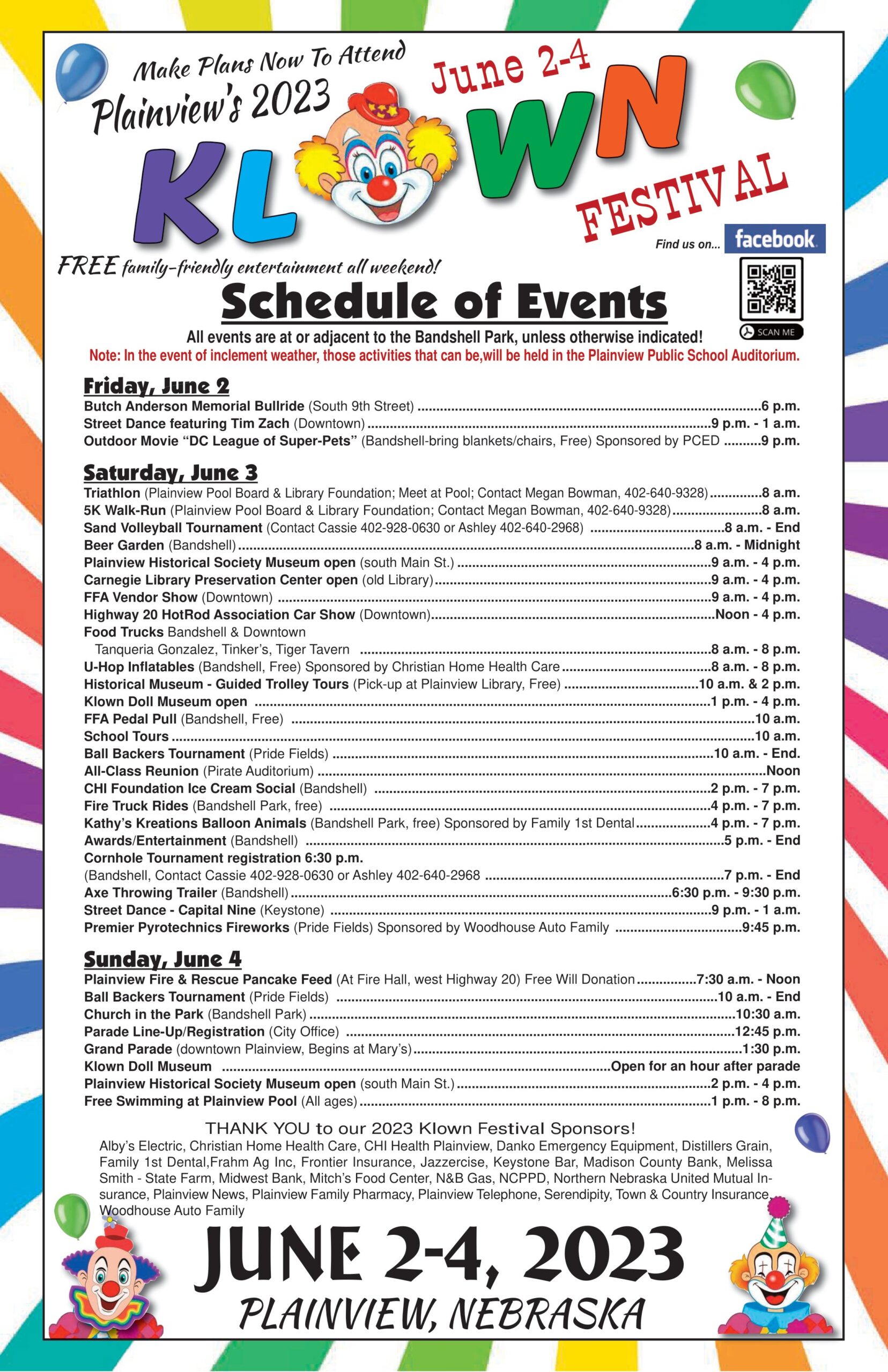 Events Calendar | WDN – Wayne Daily News – Wayne, Nebraska
