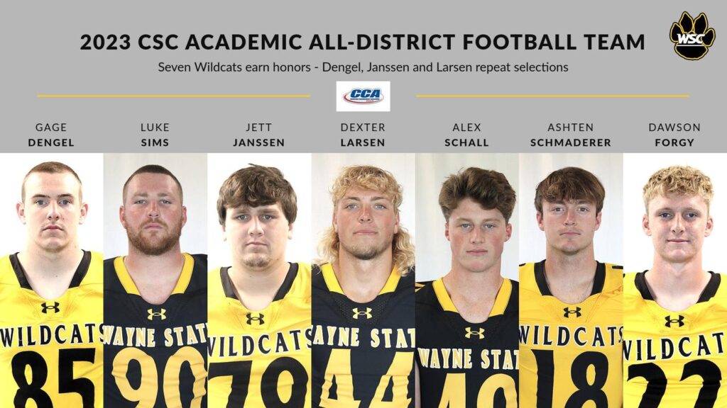 Seven Wildcats Listed Among Academic All-District Football Team | WDN ...