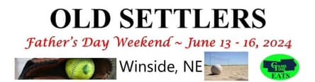 Winside Old Settlers Father’s Day Weekend Schedule | WDN – Wayne Daily ...