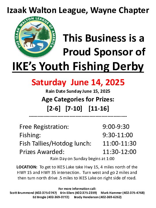 IKE’s Youth Fish Derby Returns For the Day | WDN – Wayne Daily News ...