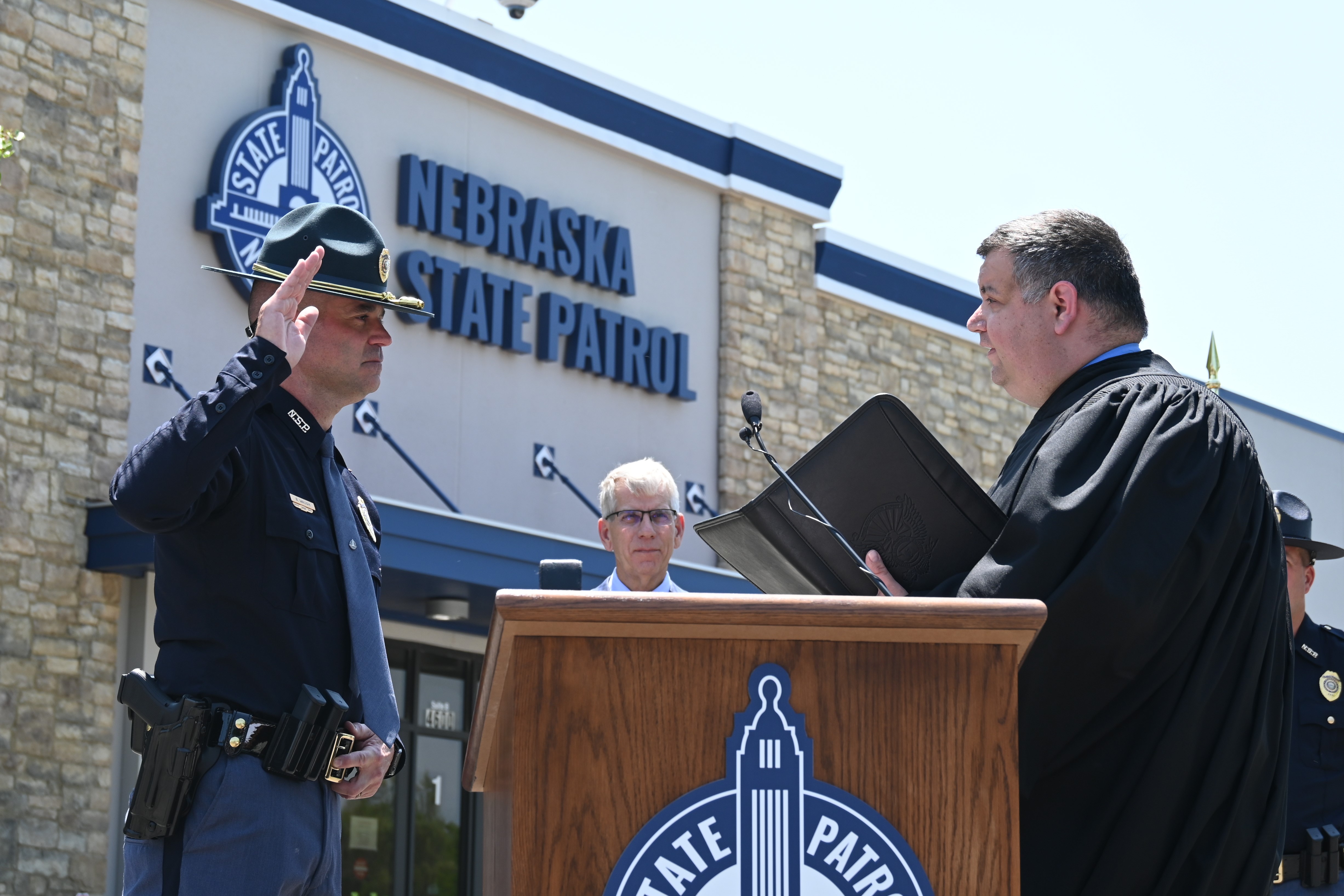 Colonel Waugh Sworn-In as Nebraska State Patrol Superintendent | WDN ...