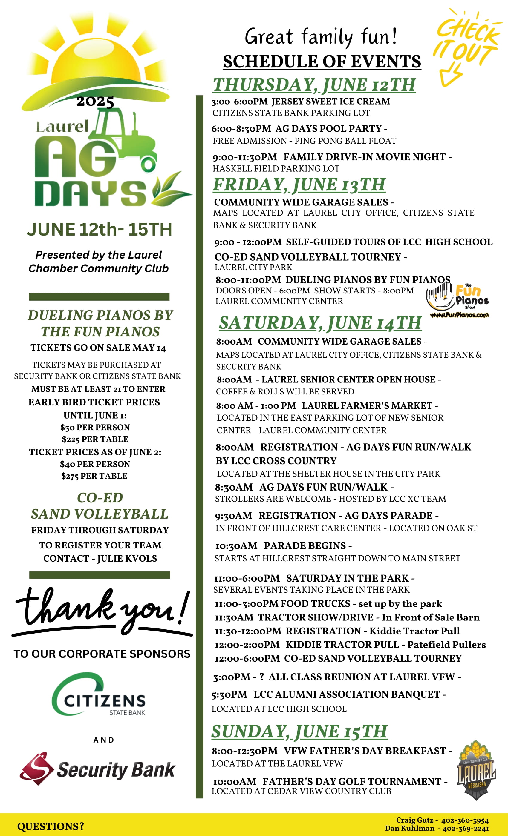 Laurel Ag Days Events and Activities Continue | WDN – Wayne Daily News ...