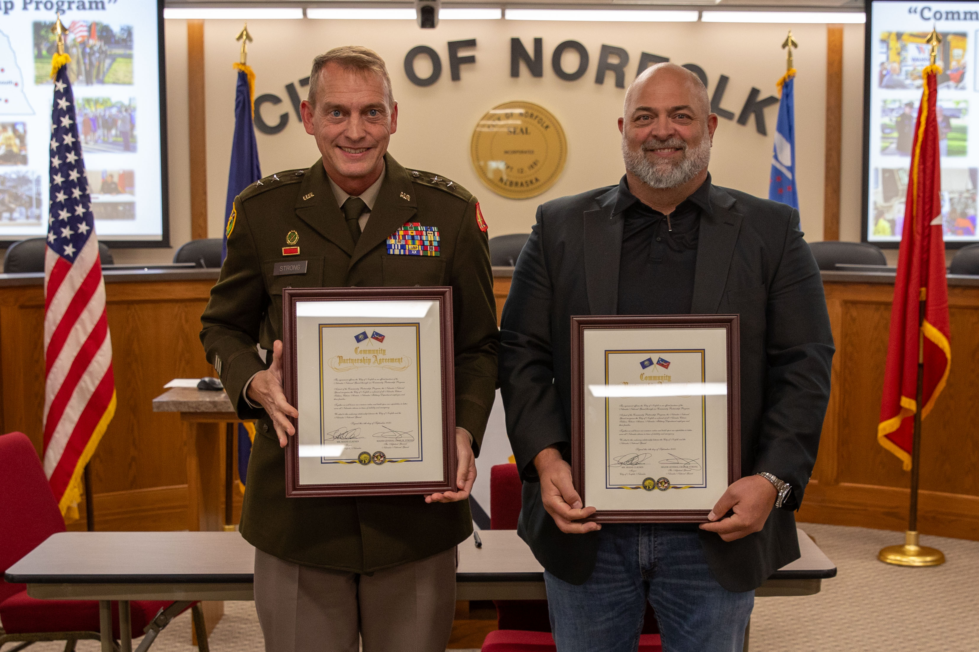 Nebraska Military Department and the City of Norfolk Kick Off a New ...