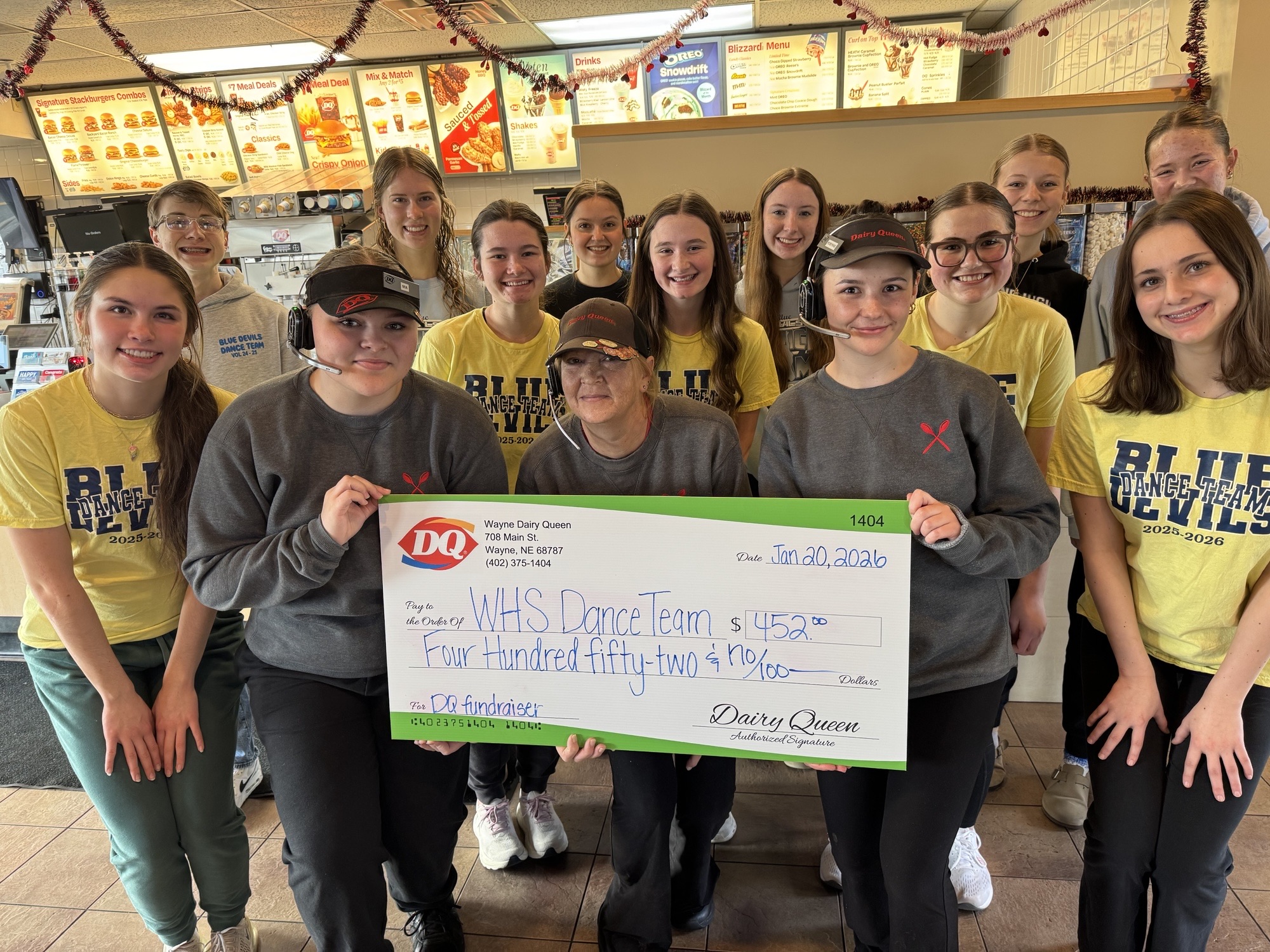 Dairy Queen Night Raised $452 for Wayne Blue Devils Dance Team | WDN ...