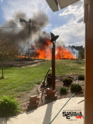 Pressey Fire updated Friday evening, control rising - Sandhills Express